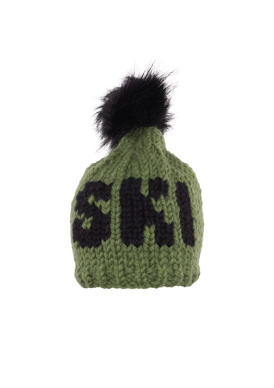 SKI Toque with Removable POM – GOGO Sweaters
